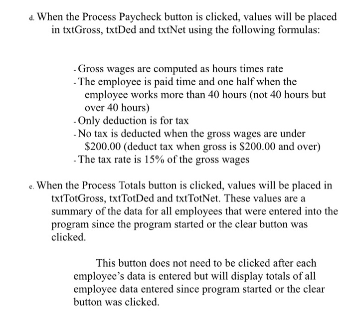 Solved The following is the GUI (graphical user interface): | Chegg.com