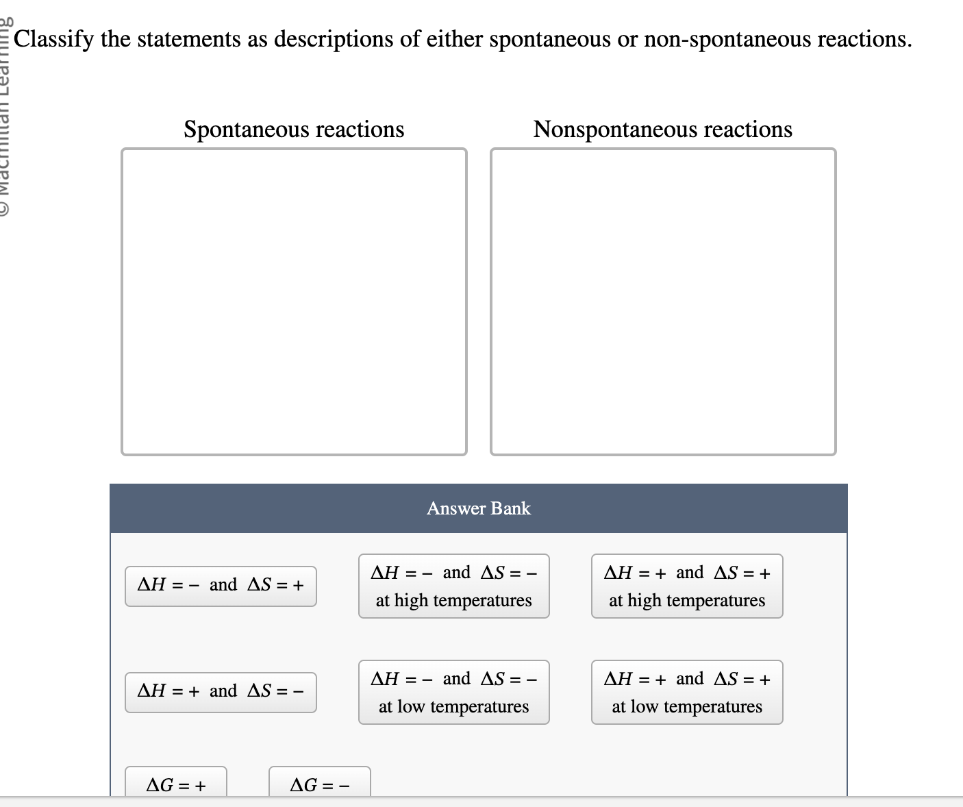 Solved Classify the statements as descriptions of either | Chegg.com