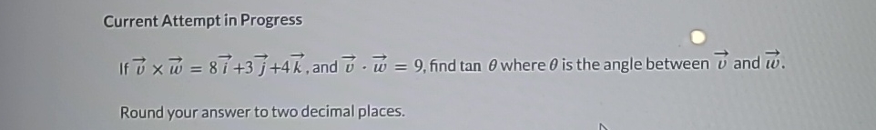 Solved Current Attempt in ProgressIf | Chegg.com