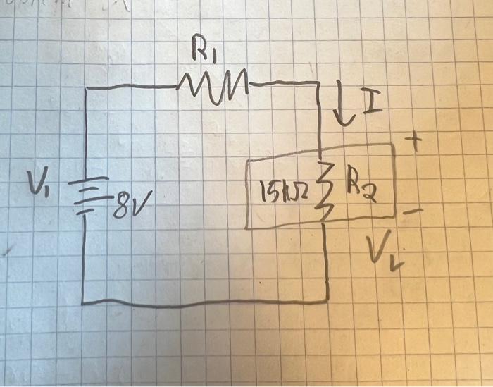 Solved In the first problem calculate R1 if thr designed | Chegg.com