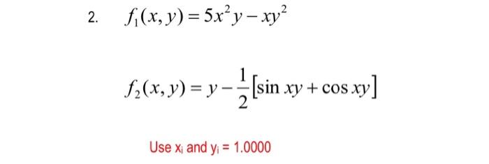 Solved NUMERICAL METHODS AND ANALYSIS INSTRUCTION SOLVE THE | Chegg.com