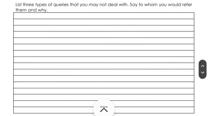 Solved List three types of queries that you may not deal | Chegg.com