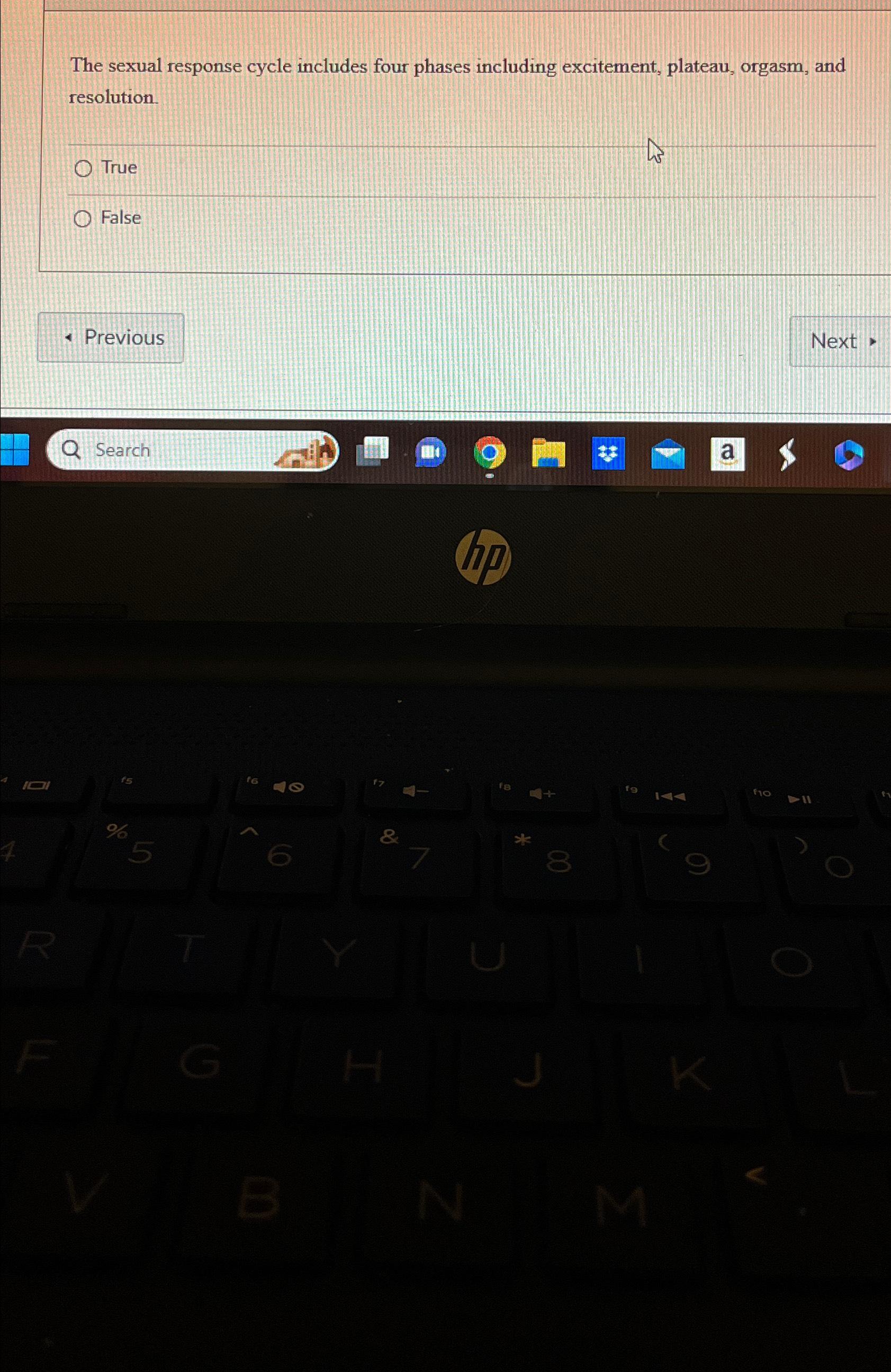 Solved The sexual response cycle includes four phases | Chegg.com
