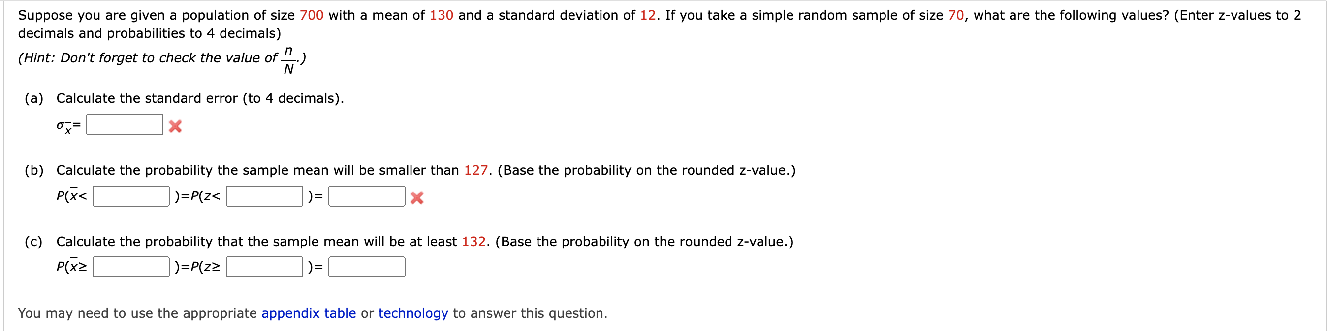 Solved decimals and probabilities to 4 ﻿decimals)(Hint: | Chegg.com