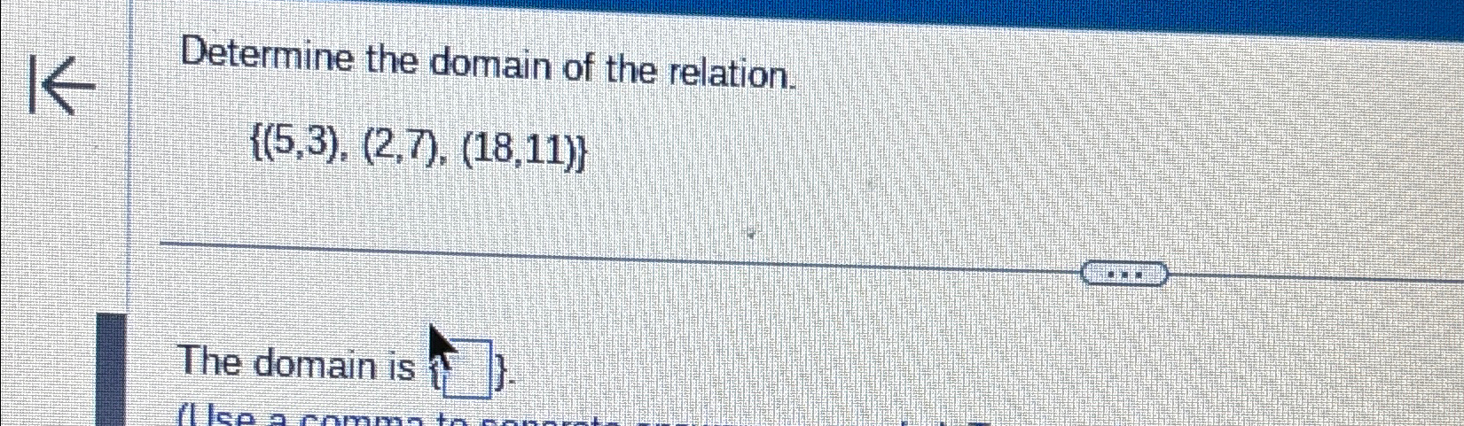 Solved Determine the domain of the | Chegg.com