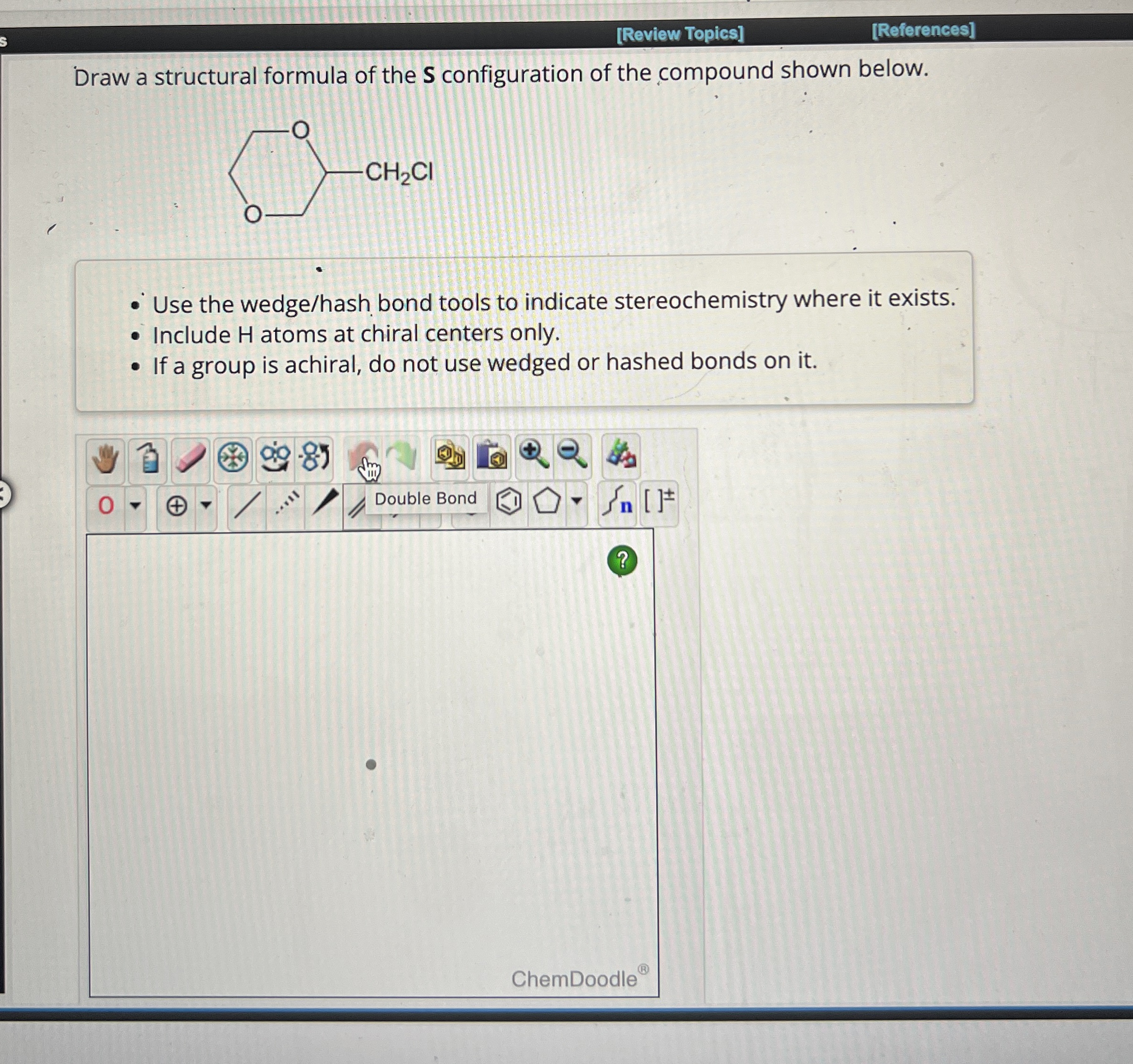 Solved [Review Topics][References]Draw a structural formula | Chegg.com