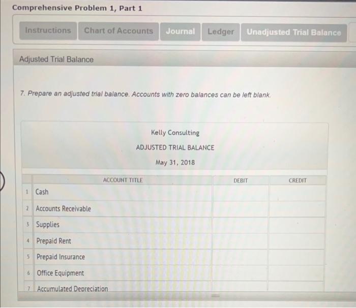 [Solved]: Chapter 4 Comprehensive Problem: Comprehensive Pr