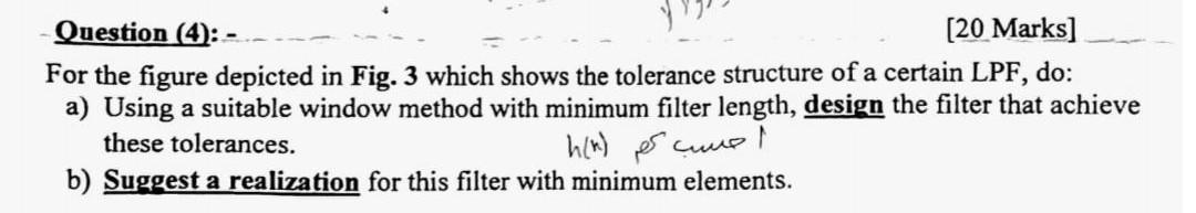 Solved For the figure depicted in Fig. 3 which shows the | Chegg.com