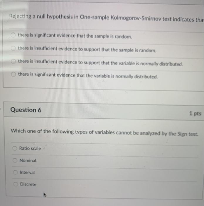Solved Rejecting a null hypothesis in One-sample | Chegg.com