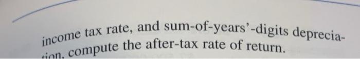 Solved SOYD Depreciation 12-25 A firm has invested $60,000 | Chegg.com