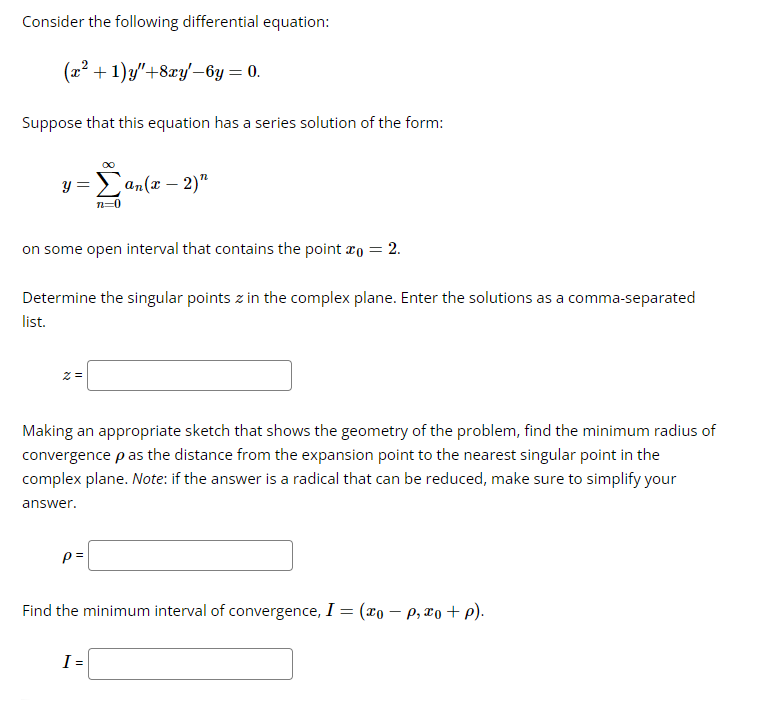 Solved Consider the following differential | Chegg.com