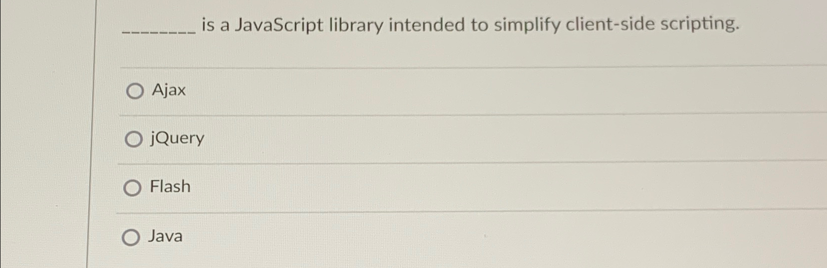 Solved is a JavaScript library intended to simplify | Chegg.com