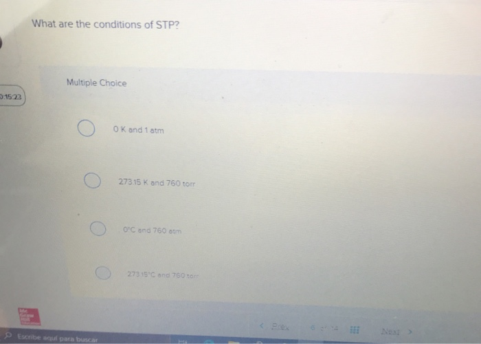 Solved What are the conditions of STP? Multiple Choice 1522 | Chegg.com