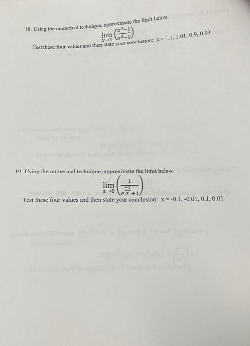 Solved 16. Using the numerical technique, approximate the | Chegg.com