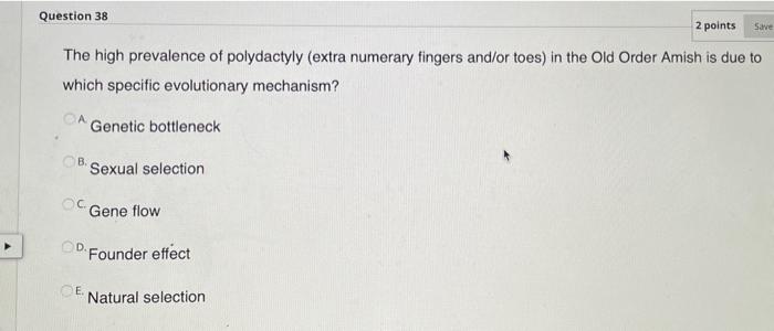 The high prevalence of polydactyly (extra numerary | Chegg.com