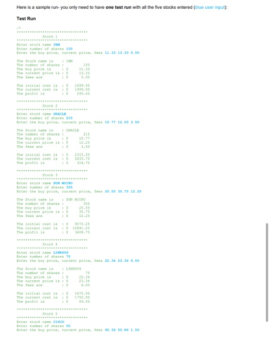 Solved Program Set 2 No Loops, or if statements, or arrays | Chegg.com
