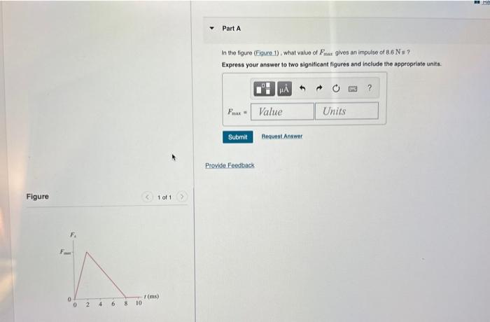 Solved In the figure (Figure 1), what value of Fmax gives | Chegg.com