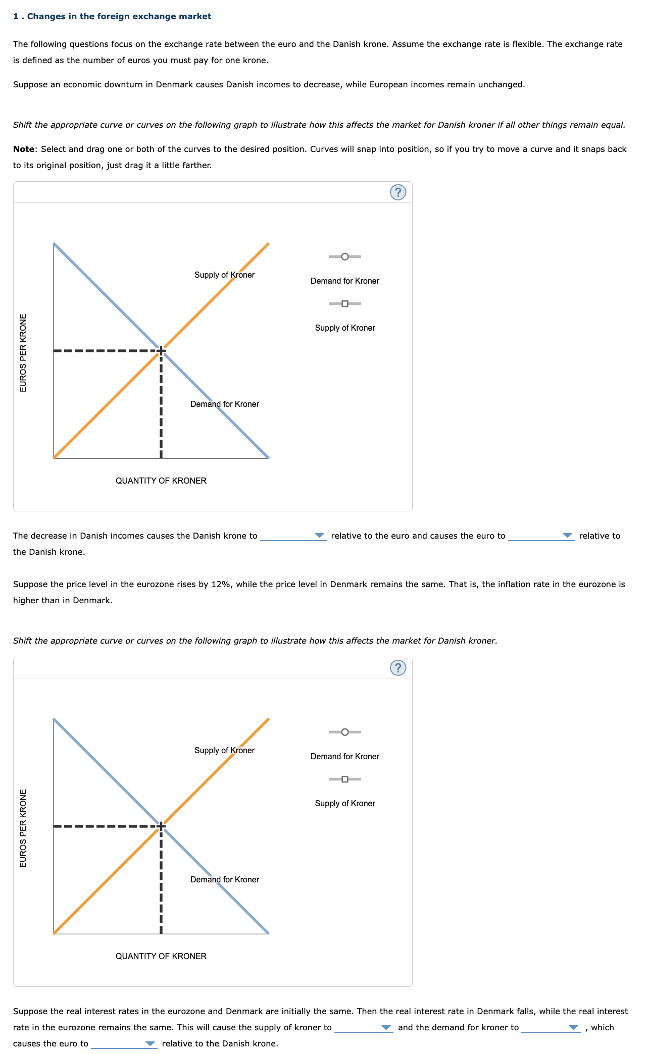 Solved DRAW THE GRAPHS PLZ OPTIONS ARE (increase/decrease | Chegg.com