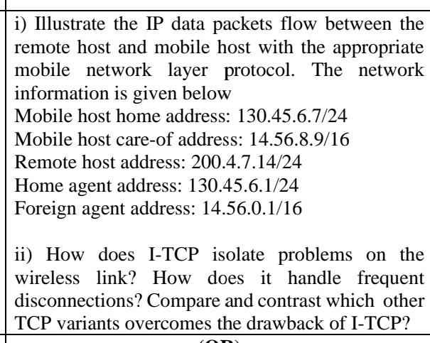 Solved Question in wireless communication network. pls | Chegg.com