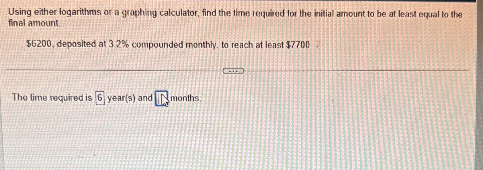 Solved Using either logarithms or a graphing calculator, | Chegg.com