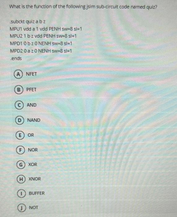 Solved What is the function of the following jsim | Chegg.com