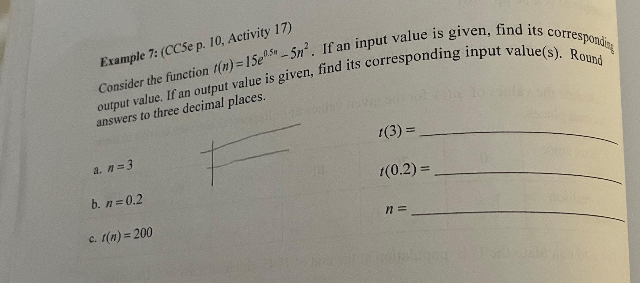 Solved Example 7: (CC5e p. 10, ﻿Activity 17)Consider the | Chegg.com