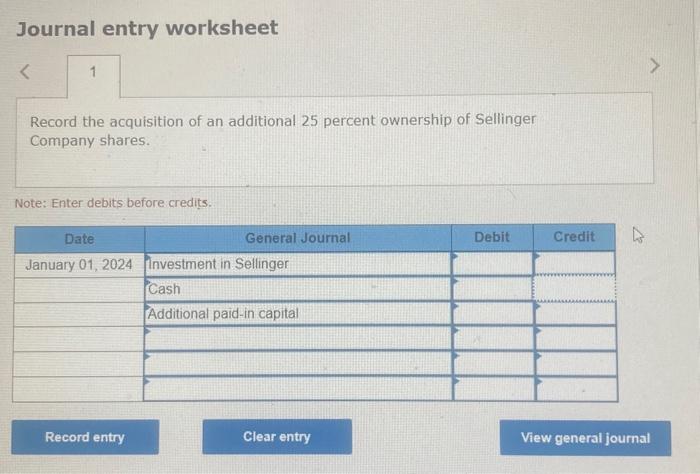 Solved On January 1, 2023, Palka, Incorporated, acquired 70 | Chegg.com