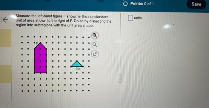 Solved Measure the left-hand figure F shown in the | Chegg.com