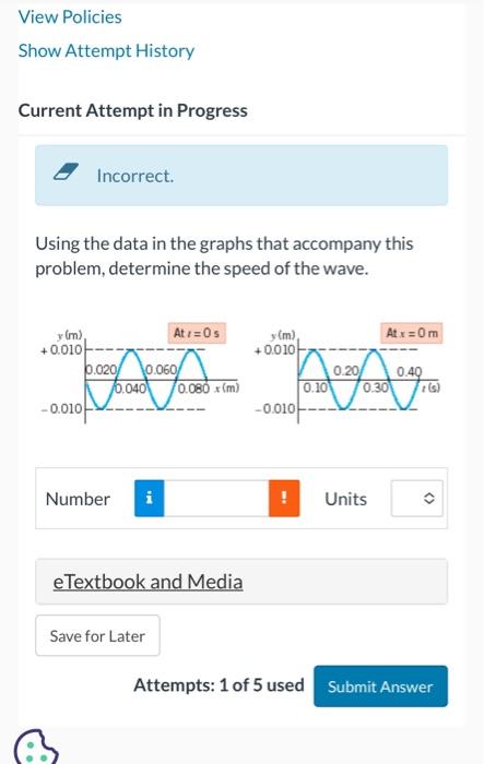 Solved Current Attempt in Progress Incorrect. Using the data | Chegg.com