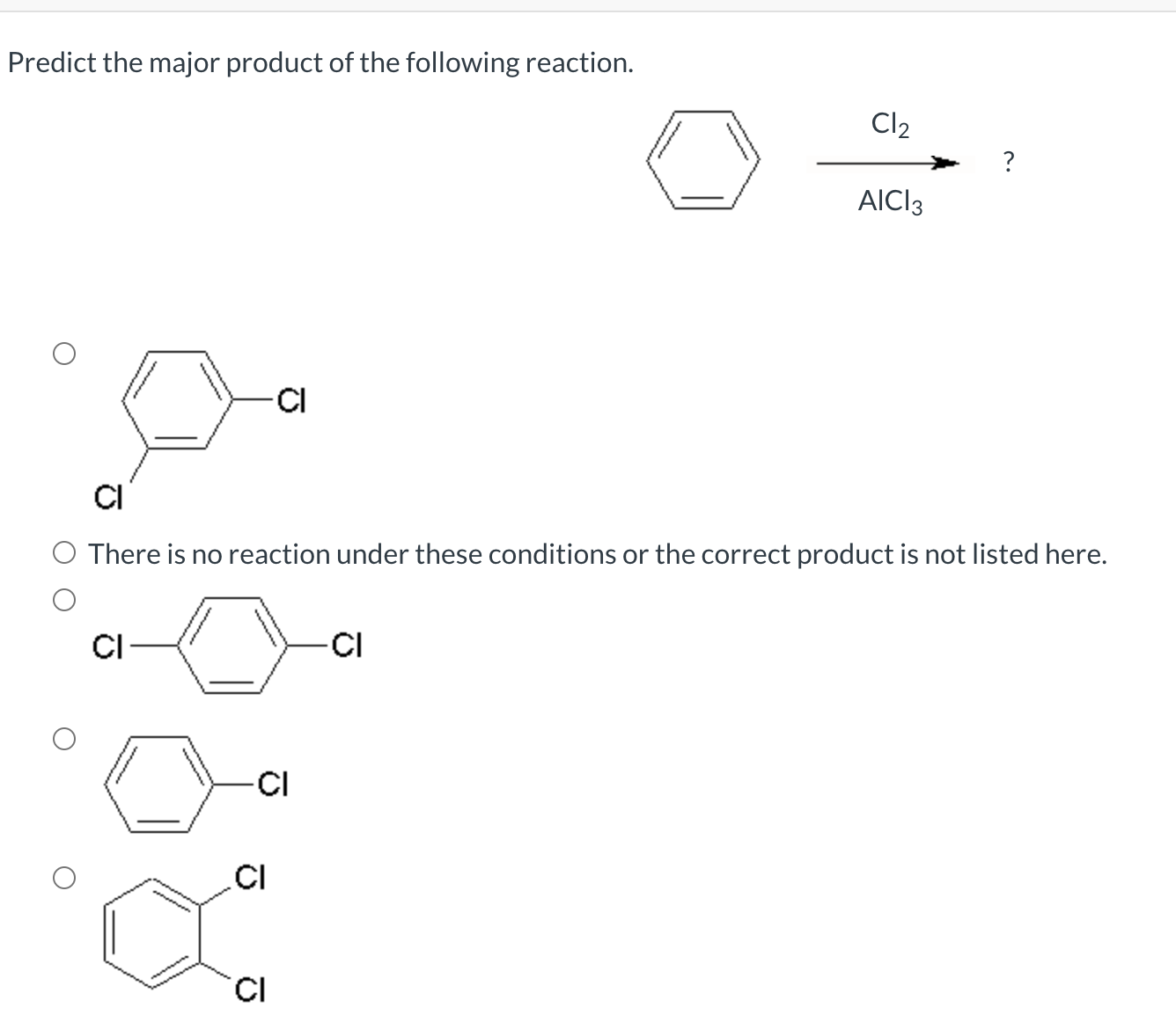 Solved Predict the major product of the following | Chegg.com