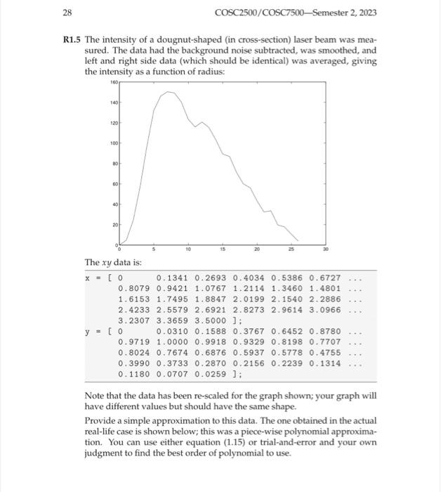 Solved \r\n\r\n\r\nMODULE 1. COMPUTATIONAL ERROR 29 | Chegg.com