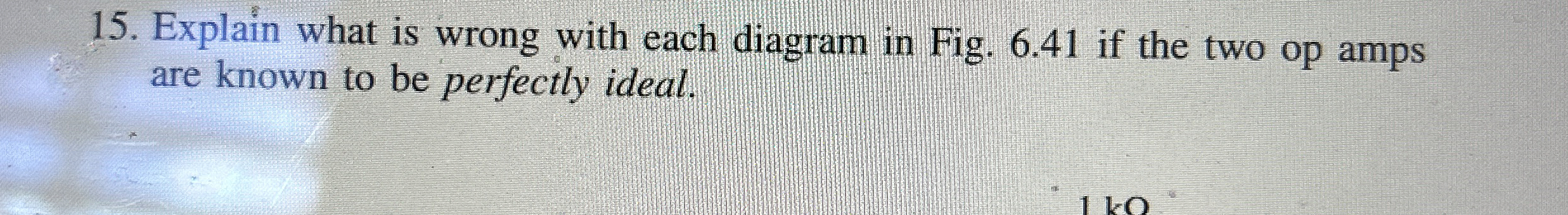 Solved Explain what is wrong with each diagram in Fig. 6.41 | Chegg.com