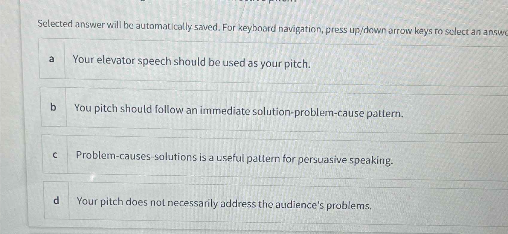 Solved Selected answer will be automatically saved. For | Chegg.com