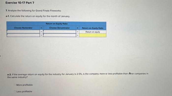 Solved Required information Exercise 10-17 Complete the | Chegg.com