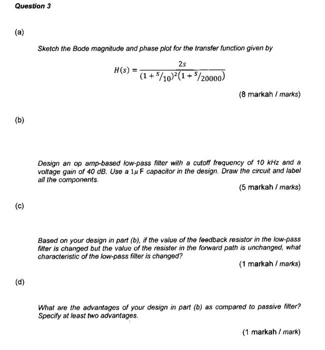Solved Subject : Circuit AnalysisAnswer all the questions | Chegg.com