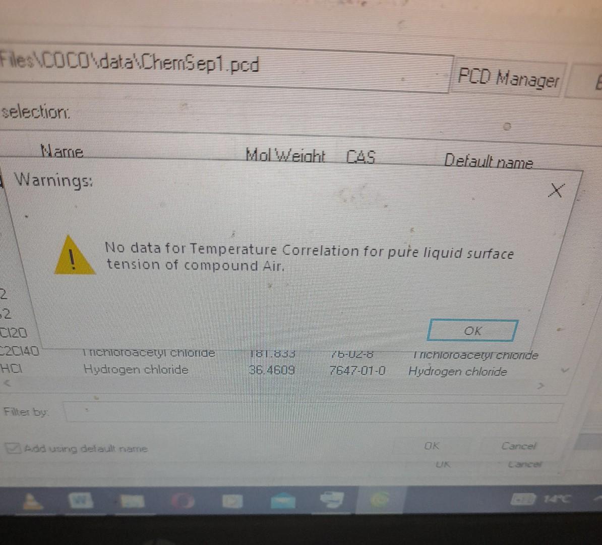 I'm trying to configure TEA using COCO software but | Chegg.com