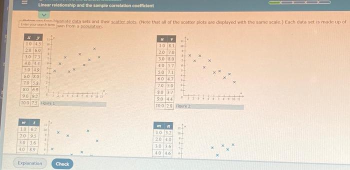 Solved III Linear relationship and the sample correlation | Chegg.com