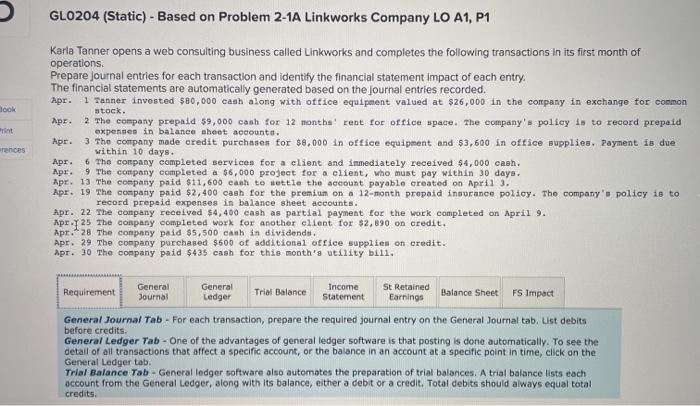 Solved GLO204 (Static) - Based on Problem 2-1A Linkworks | Chegg.com