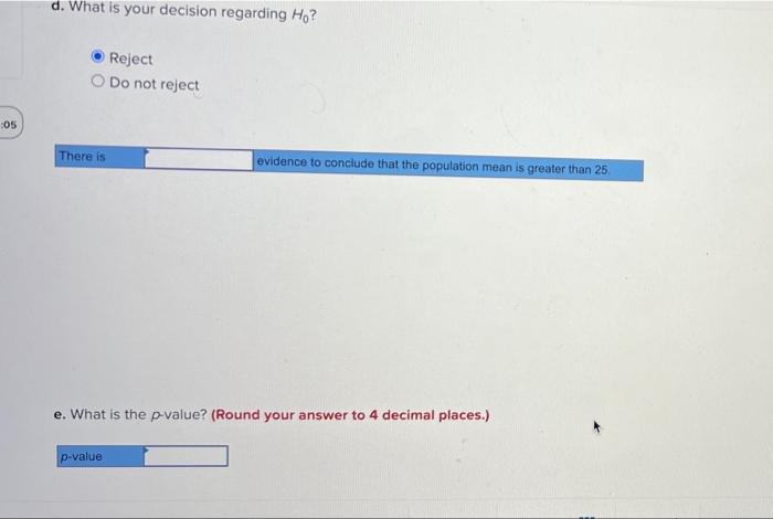 Solved A sample of 40 observations is selected from a normal | Chegg.com
