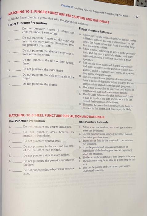 Solved MATCHING Use choices only once unless otherwise | Chegg.com