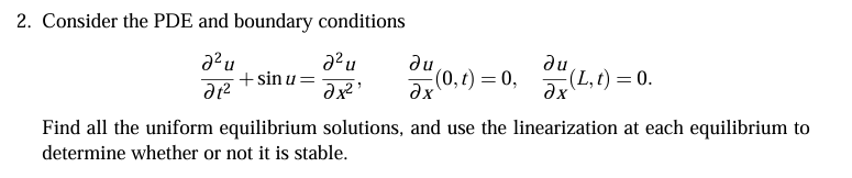 Solved Consider the PDE and boundary | Chegg.com