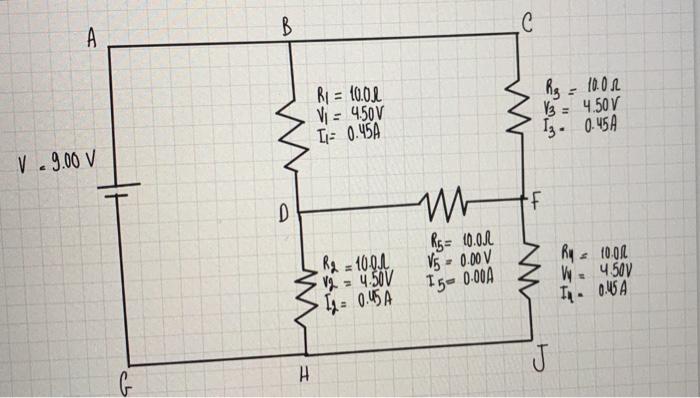Solved Using your measured current values, apply the node | Chegg.com