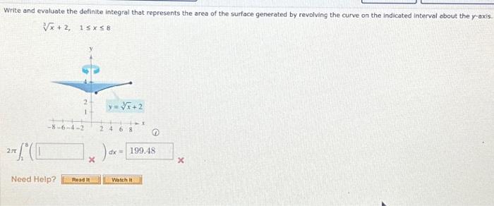 Solved Write and evaluate the definite integral that | Chegg.com