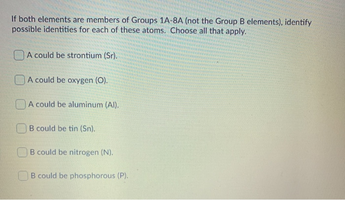 Solved The Lewis Dot Diagram for two hypothetical elements, | Chegg.com