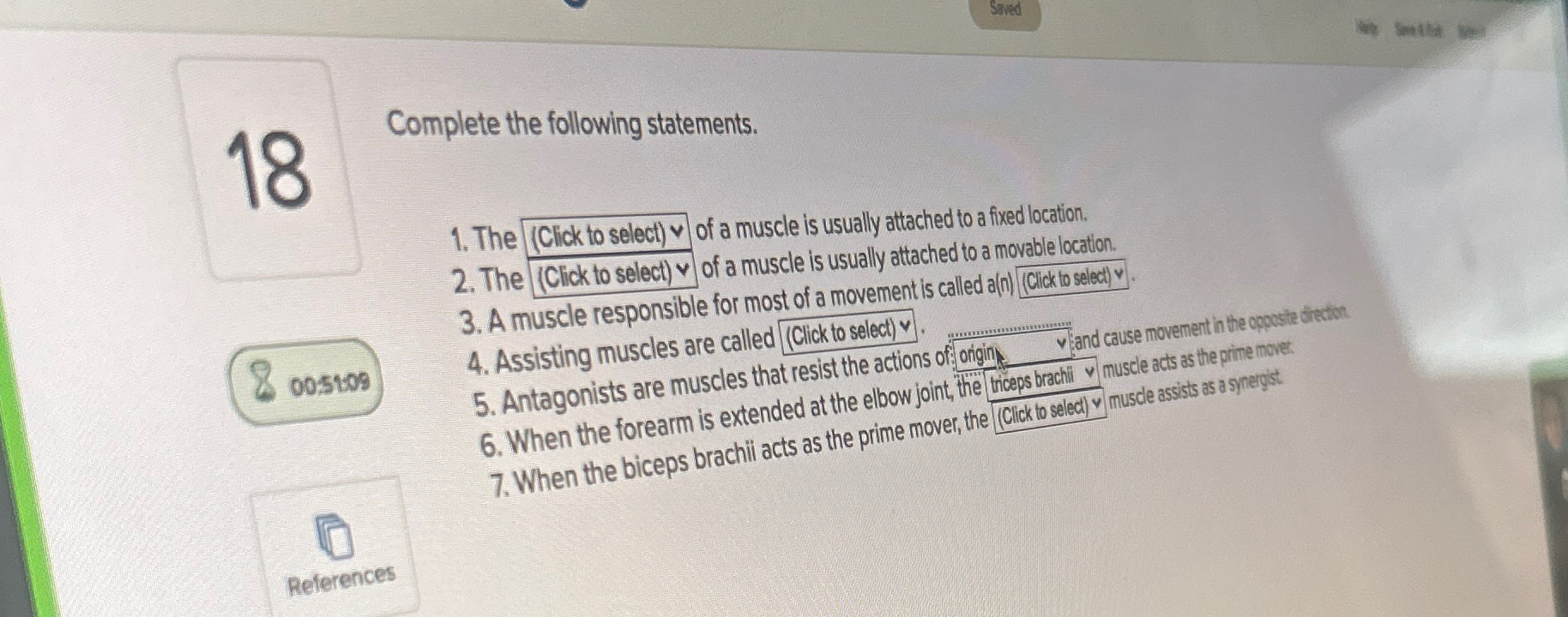 Solved 18Complete the following statements.The ﻿of a | Chegg.com