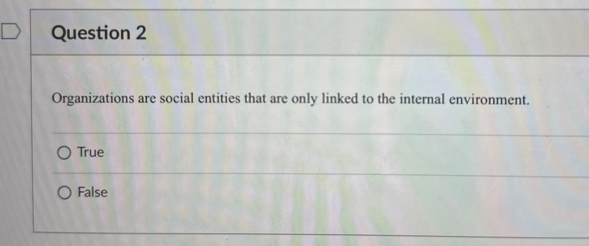 Solved Question 2Organizations are social entities that are | Chegg.com