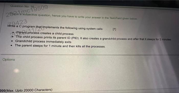 Solved 2 thisis a subjective question, hence you have to | Chegg.com