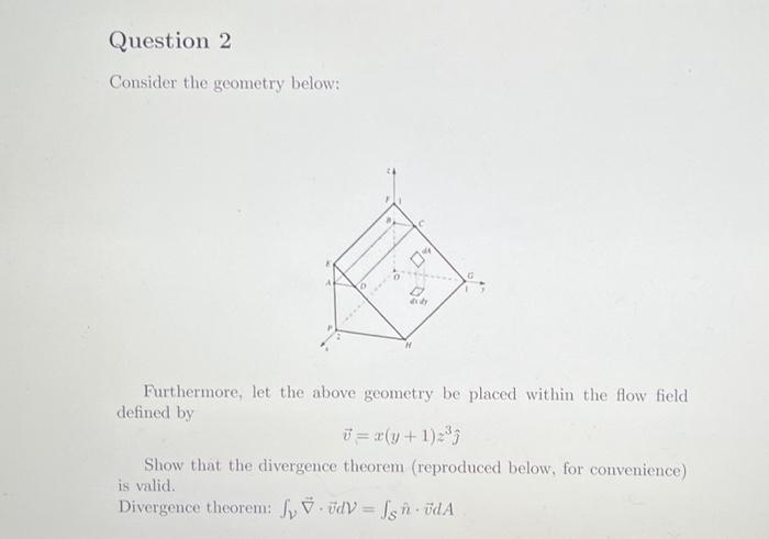 Solved Consider the geometry below: Furthermore, let the | Chegg.com