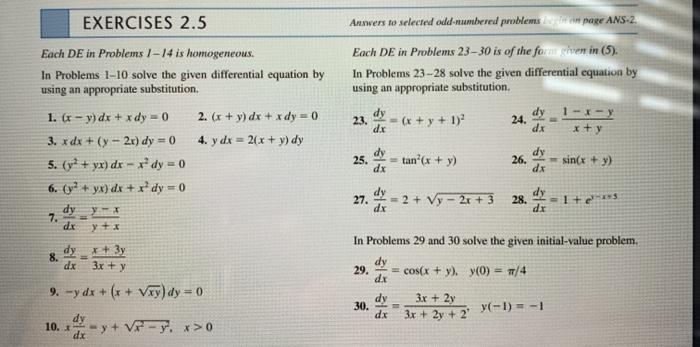 Solved Each DE in Problems 15-22 is a Bernoulli equation. In | Chegg.com