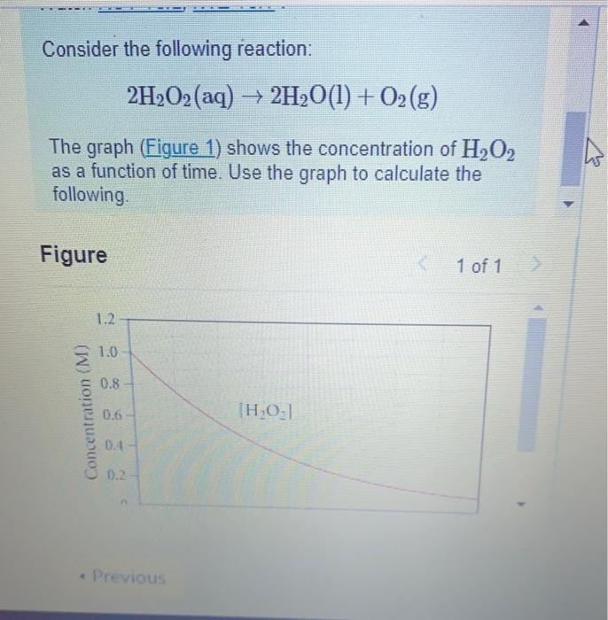 Consider the following reaction: | Chegg.com